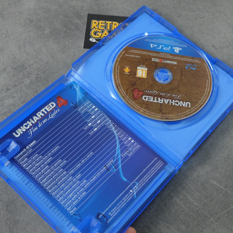Uncharted 4 A Thief's End – Retrogaming Shop