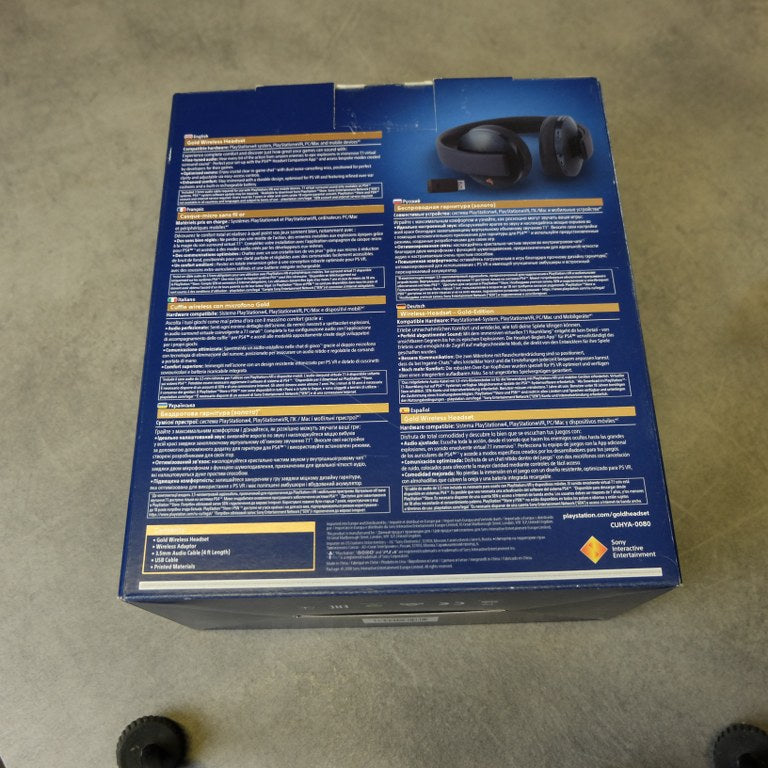 Gold Wireless Headset 500 Million Edition Nuovo – Retrogaming Shop