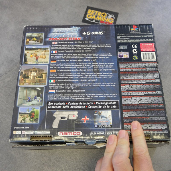 Time Crisis + G-con45 Bundle sale - Sony - Retrogaming Shop