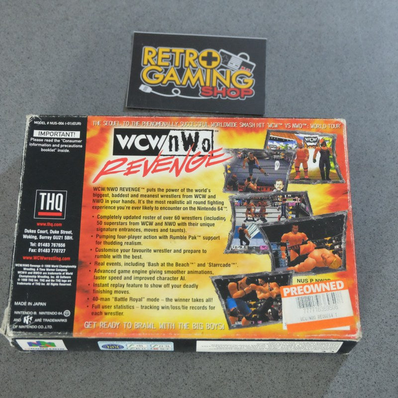 Vendita WCW NWO Revenge - Nintendo - Retrogaming Shop